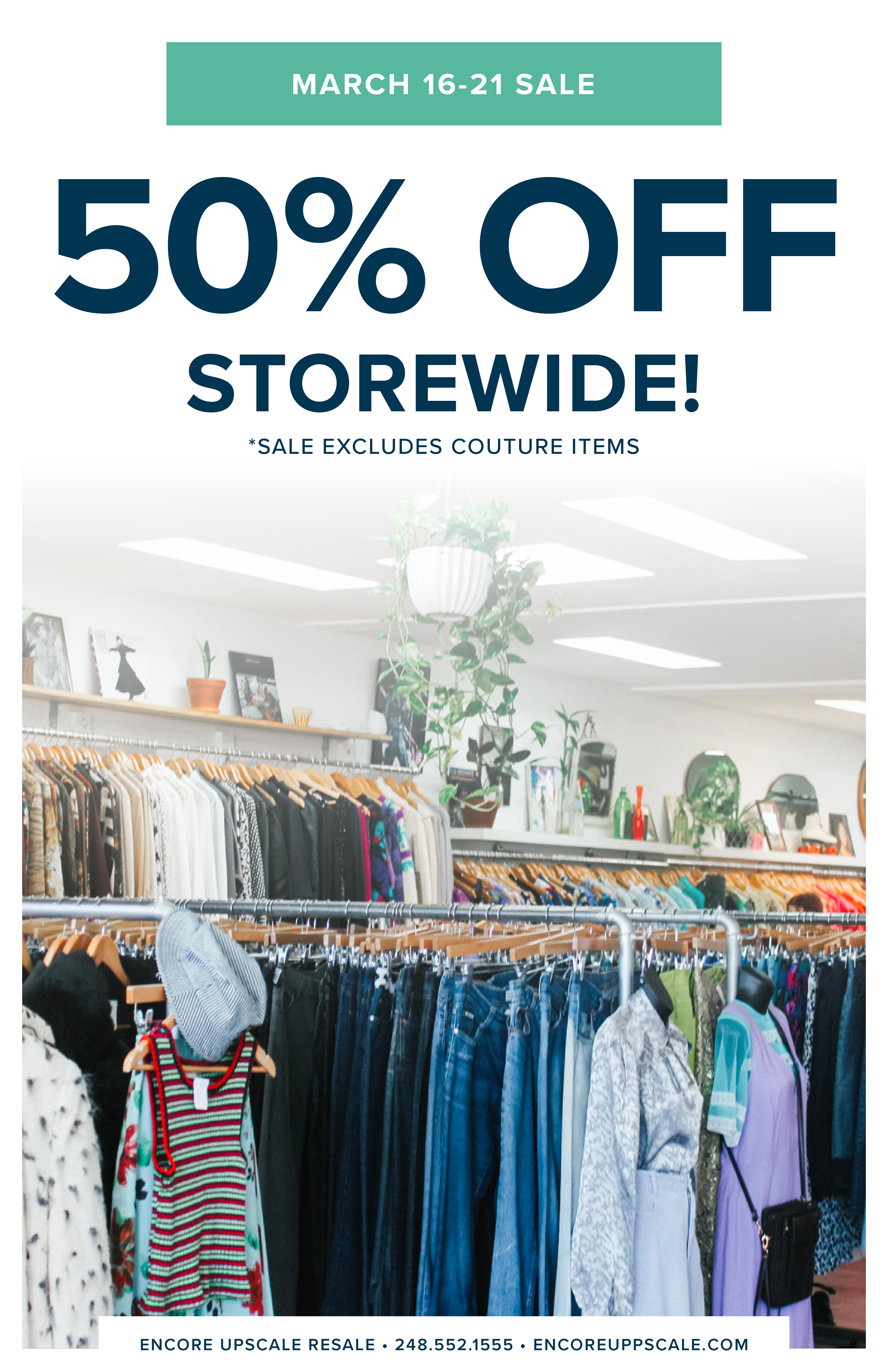 This Week’s Sales – Encore Upscale Resale